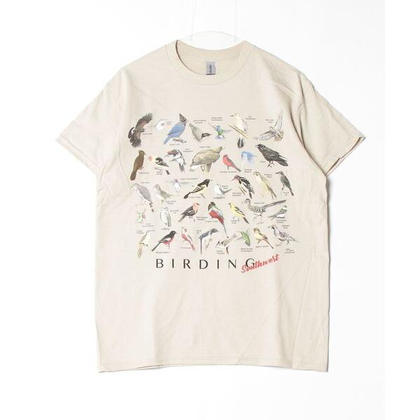 ZOZO問い合わせ番号:86248587ショップ:SAWINTO，ソイントブランド:SAWINTO，ソイント商品名:ATLAS SCREEN PRINTING 【アトラス スクリーン プリンティング】-  S/S PRINT TEE“BIR...