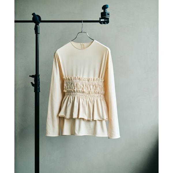 『セール実施中』ZOZO問い合わせ番号:86282258ショップ:ROPE'，ロぺブランド:ROPE'，ロペ商品名:カシミヤタッチビスチェ付きカットソーカテゴリ:トップス>Tシャツ/カットソーブランド品番:2024-B-GGM6406...