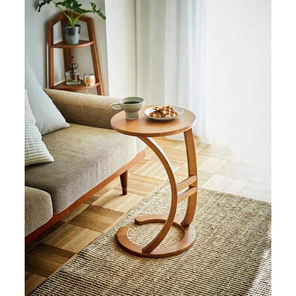 ZOZO問い合わせ番号:86313681ショップ:studio CLIP，スタディオクリップブランド:studio CLIP，スタディオクリップ商品名:【daily CLIP】無垢のラウンドサイドテーブルカテゴリ:インテリア>家具ブラ...