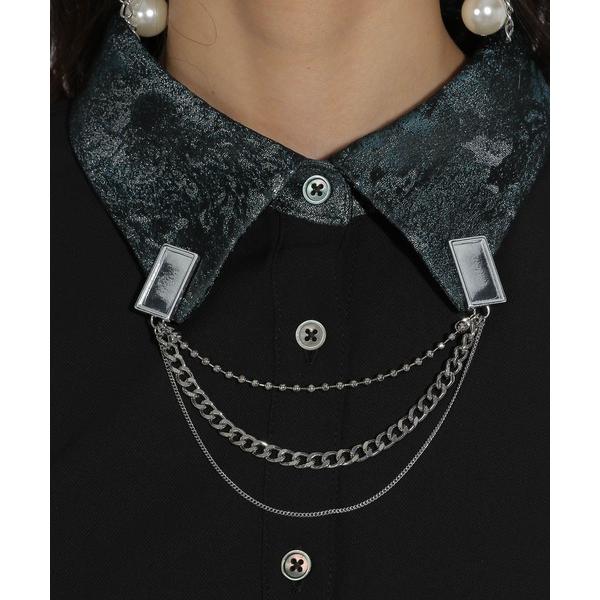 ZOZO問い合わせ番号:86316582ショップ:HARE，ハレブランド:HARE，ハレ商品名:デザインラペルクリップ(HARE)カテゴリ:アクセサリー>ブローチ/コサージュブランド品番:144078素材:【ブラック・シルバー】 真鍮...