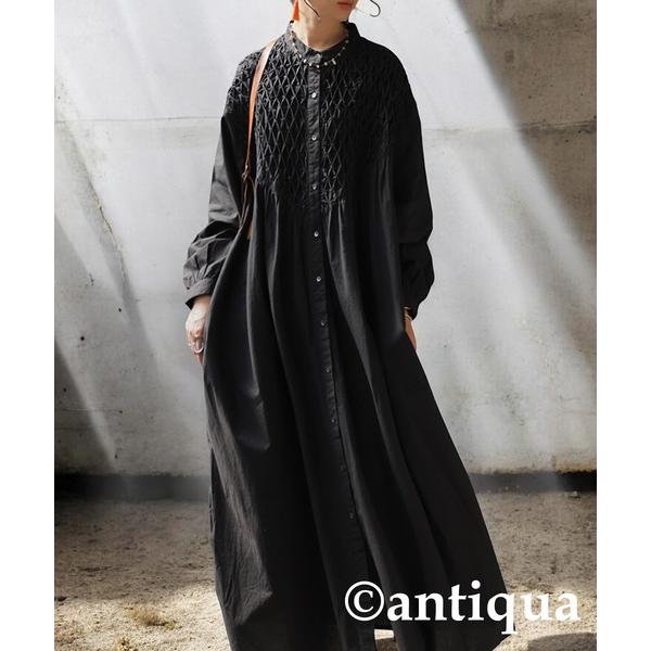 ZOZO問い合わせ番号:86348049ショップ:antiqua，アンティカブランド:antiqua，アンティカ商品名:エスニックAラインワンピースカテゴリ:ワンピース/ドレス>ワンピースブランド品番:IYA-00032素材:綿100...