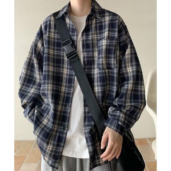 『タイムセール実施中』ZOZO問い合わせ番号:86348209ショップ:BUFFALO BOBS，バッファローボブズブランド:NEW GENTLEMAN，ニュージェントルマン商品名:ランガムチェック オーバーサイズシャツカテゴリ:トップス&...