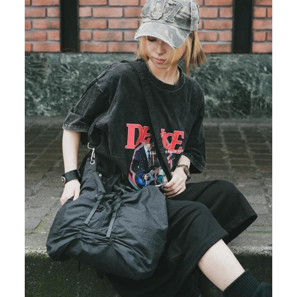 『セール実施中』ZOZO問い合わせ番号:86348306ショップ:DEVICE，デバイスブランド:Rename，リネーム，DEVICE，デバイス商品名:Rename リボン バタフライ シャーリング 軽量 ギャザー ショルダーバッグ トート...