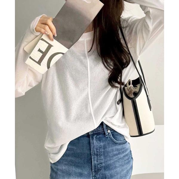 『セール実施中』ZOZO問い合わせ番号:86349460ショップ:GeeRA，ジーラブランド:GeeRA，ジーラ商品名:【新色追加】トレンドのレイヤードコーデに使える♪着回し自在！スラブシアーロンTカテゴリ:トップス>Tシャツ/カット...