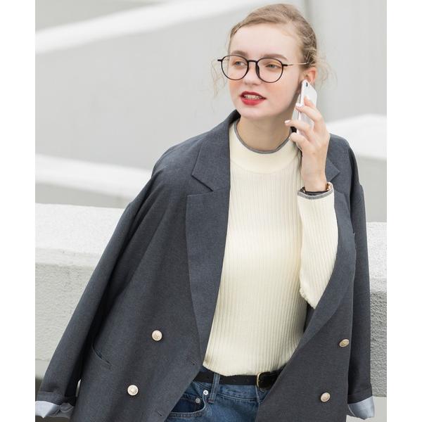 『セール実施中』ZOZO問い合わせ番号:86350009ショップ:BONLECILL，ボンルシールブランド:BONLECILL，ボンルシール商品名:【至福のカヌレニット】配色パイピングハイネックリブニットプルオーバーカテゴリ:トップス&gt...