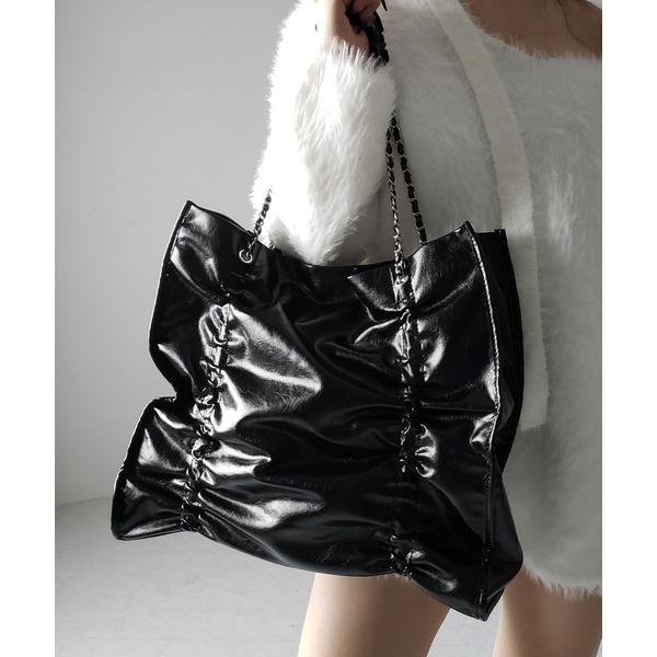 『タイムセール実施中』ZOZO問い合わせ番号:86414083ショップ:me+em select，ミームセレクトブランド:me+em select，ミームセレクト商品名:【 ３color ／ A4収納可 】ダブルシャーリングフェイクレザース...