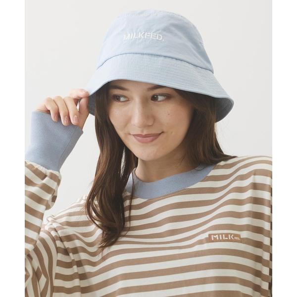 『セール実施中』ZOZO問い合わせ番号:86414409ショップ:MILKFED.，ミルクフェドブランド:MILKFED.，ミルクフェド商品名:STENCIL LOGO BUCKET HATカテゴリ:帽子>ハットブランド品番:1032...