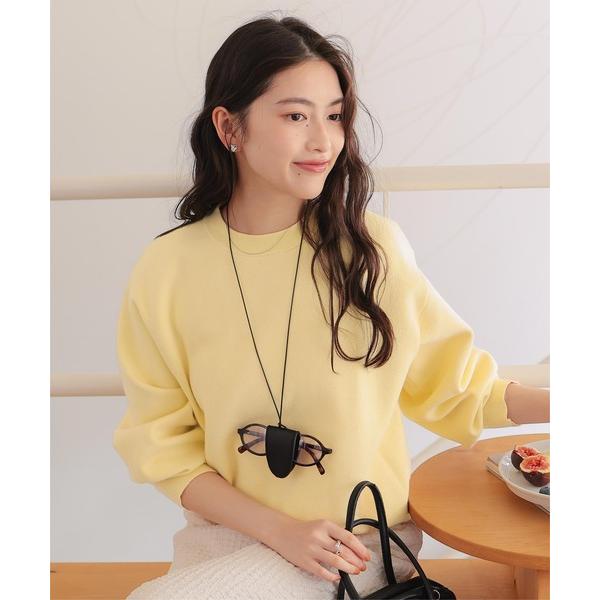 ZOZO問い合わせ番号:86414755ショップ:titivate，ティティベイトブランド:titivate，ティティベイト商品名:スウェットライククルーネックニットカテゴリ:トップス>ニット/セーターブランド品番:AEXP4181素...