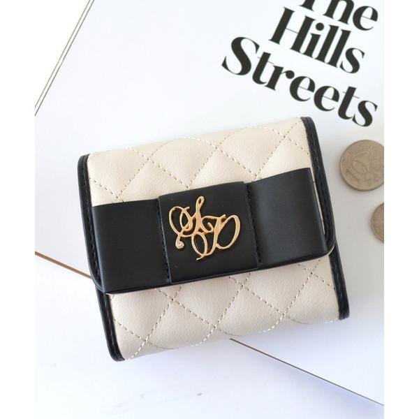 『タイムセール実施中』ZOZO問い合わせ番号:86414877ショップ:ALTROSE，アルトローズブランド:SecretDoor，シークレットドア商品名:リボン ボックスコイン 三つ折り財布 ミニ財布 ホイップカテゴリ:財布/小物>...