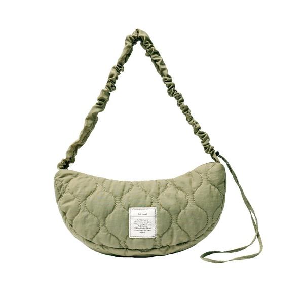 『セール実施中』ZOZO問い合わせ番号:86447840ショップ:DEVICE，デバイスブランド:Rename，リネーム，DEVICE，デバイス商品名:Rename キルティング ギャザー  三日月型 トート ショルダーバッグカテゴリ:バッ...