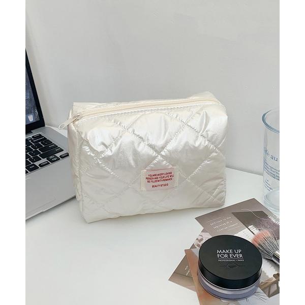 『セール実施中』ZOZO問い合わせ番号:86451718ショップ:Ada.，エイダブランド:SHEPP，シープ商品名:メタリック キルティング ボックスポーチカテゴリ:財布/小物>ポーチブランド品番:SP1225素材:表地:ナイロン ...