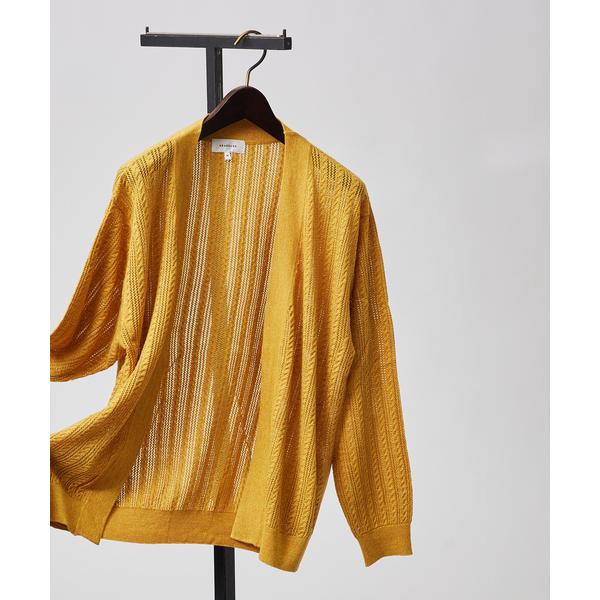 『セール実施中』ZOZO問い合わせ番号:86484483ショップ:ABAHOUSE，アバハウスブランド:ABAHOUSE，アバハウス商品名:【レース編み】ボタンレスカーディガン/ シアーカーディガンカテゴリ:トップス>カーディガン/ボ...