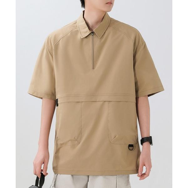 『タイムセール実施中』ZOZO問い合わせ番号:86487115ショップ:aimoha，アイモハブランド:GENXDER，ノンジェンダー商品名:【GENXDER】ワークアウトドアポロシャツ (SS)カテゴリ:トップス>ポロシャツブランド...