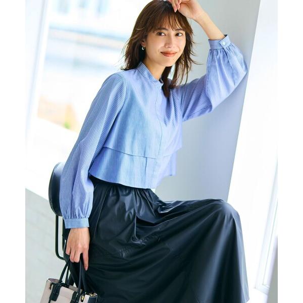 『セール実施中』ZOZO問い合わせ番号:86489033ショップ:組曲，クミキョクブランド:組曲，クミキョク商品名:フルコーデフリルシャツカテゴリ:トップス>シャツ/ブラウスブランド品番:BLWXCA0304素材:エクリュベース系1/...