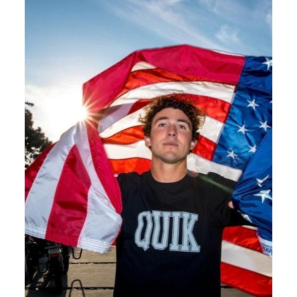 『タイムセール実施中』ZOZO問い合わせ番号:86549970ショップ:ROXY/QUIKSILVER，ロキシー/クイックシルバーブランド:Quiksilver，クイックシルバー商品名:GRIFF QUIK TEE GFN/クイックシルバー...