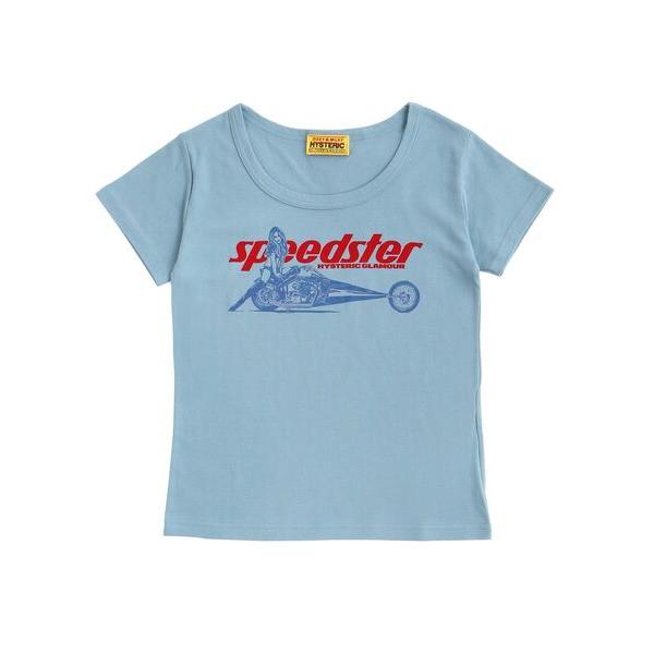 ZOZO問い合わせ番号:86584113ショップ:HYSTERIC GLAMOUR，ヒステリックグラマーブランド:HYSTERIC GLAMOUR，ヒステリックグラマー商品名:SPEEDSTER チビTシャツカテゴリ:トップス>Tシャ...