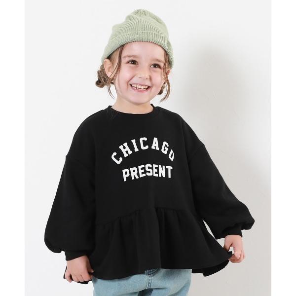 『タイムセール実施中』ZOZO問い合わせ番号:86584913ショップ:devirock，デビロックブランド:devirock，デビロック商品名:ガールズ ペプラム トレーナーカテゴリ:トップス>スウェットブランド品番:181GTP0...