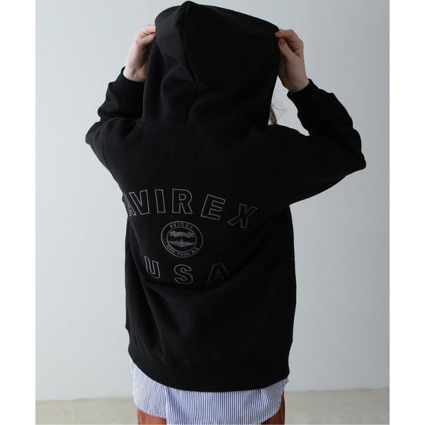 ZOZO問い合わせ番号:86587214ショップ:AVIREX WOMAN，アヴィレックス ウーマンブランド:AVIREX，アヴィレックス商品名:VARSITY LOGO SWEAT PARKA/バーシティロゴ スウェットパーカーカテゴリ:...
