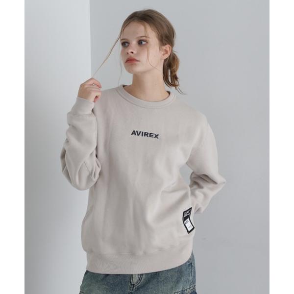 ZOZO問い合わせ番号:86587215ショップ:AVIREX WOMAN，アヴィレックス ウーマンブランド:AVIREX，アヴィレックス商品名:【WEB＆DEPOT限定】ロゴ クルースウェット/ LOGO CREW SWEATカテゴリ:ト...