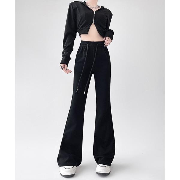 『タイムセール実施中』ZOZO問い合わせ番号:86588029ショップ:Ada.，エイダブランド:Miniministore，ミニミニストア商品名:フレアパンツ レディース 美脚 脚長カテゴリ:パンツ>スウェットパンツブランド品番:9...