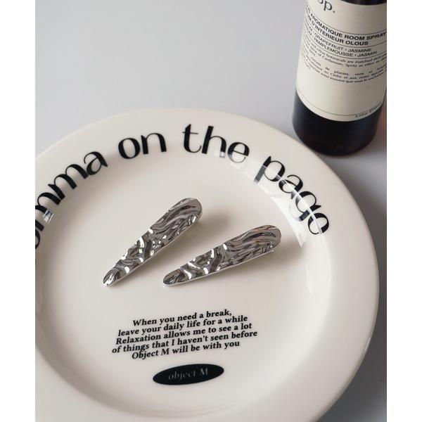 『タイムセール実施中』ZOZO問い合わせ番号:86590511ショップ:RiNc，リンクブランド:ammy.，エイミードット商品名:【 ammy. / エイミードット 】 シルバー ウェーブ セット ヘアピン / 2個セットカテゴリ:ヘアア...