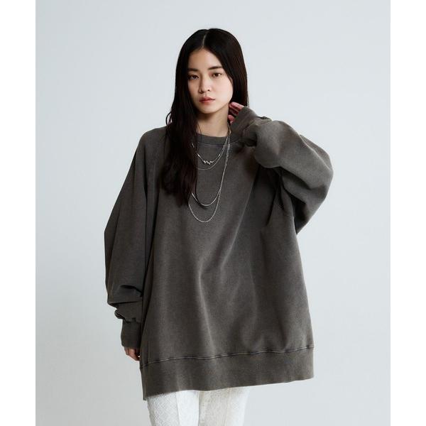 ZOZO問い合わせ番号:86625619ショップ:JEANASIS，ジーナシスブランド:JEANASIS，ジーナシス商品名:【WEB限定】ヴィンテージウラケBIGプルオーバー/150264カテゴリ:トップス>スウェットブランド品番:1...