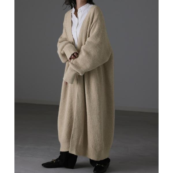 ZOZO問い合わせ番号:86658851ショップ:HUG.U，ハグユーブランド:HUG.U，ハグユー商品名:ロングカーディガンカテゴリ:トップス>カーディガン/ボレロブランド品番:d297素材:アクリル52%， ナイロン30%， ウー...