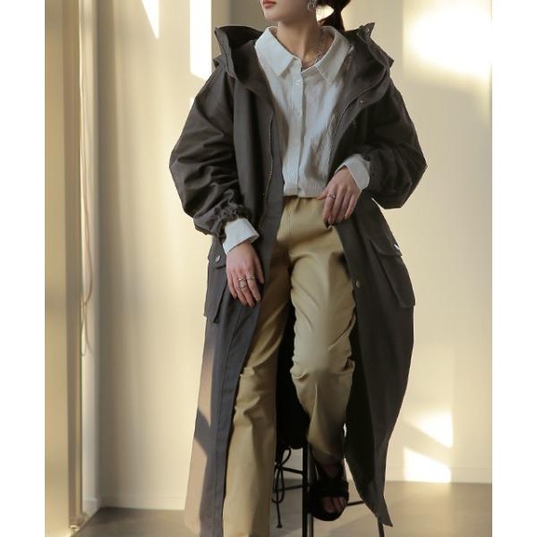 ZOZO問い合わせ番号:86659085ショップ:HUG.U，ハグユーブランド:HUG.U，ハグユー商品名:小顔モッズコートカテゴリ:ジャケット/アウター>モッズコートブランド品番:y795素材:表地: 綿100%原産国:中国カラー:...