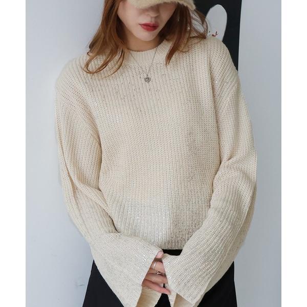 『タイムセール実施中』ZOZO問い合わせ番号:86693190ショップ:Doula Doula，ドゥーラドゥーラブランド:Doula Doula，ドゥーラドゥーラ商品名:グラデーション銀箔ショートニットカテゴリ:トップス>ニット/セー...