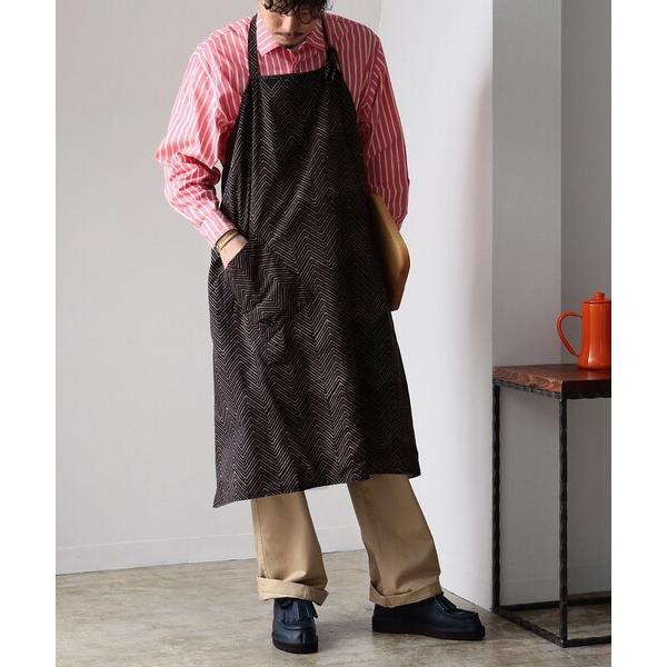 ZOZO問い合わせ番号:86694448ショップ:BEAMS MEN，ビームス メンブランド:fennica，フェニカ商品名:インドブロックプリント ツバメ刺繍 エプロンカテゴリ:食器/キッチン>エプロンブランド品番:56-17-00...