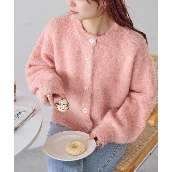 『タイムセール実施中』ZOZO問い合わせ番号:86694617ショップ:DISCOAT，ディスコートブランド:DISCOAT，ディスコート商品名:【新色追加!/WEB限定】MIXブークレシャギーカーディガンカテゴリ:トップス>カーディ...