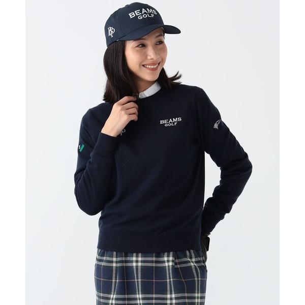ZOZO問い合わせ番号:86725538ショップ:BEAMS GOLF，ビームスゴルフブランド:BEAMS GOLF，ビームスゴルフ商品名:【防風/伸縮性】〈WOMEN〉PURPLE LABEL / エアシャット 裏付き スフィダンテ ニッ...