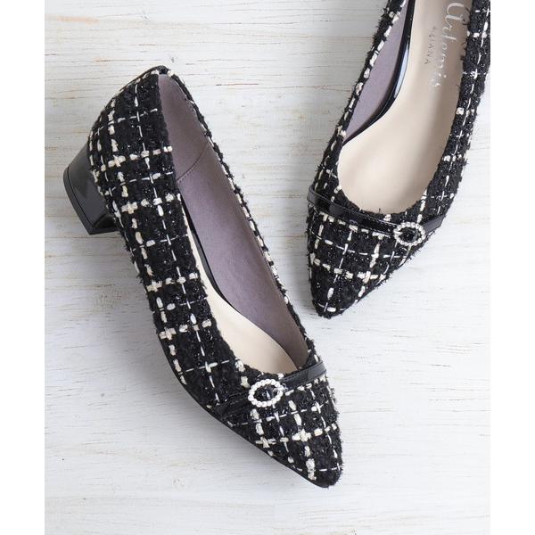 『セール実施中』ZOZO問い合わせ番号:86726016ショップ:artemis by DIANA，アルテミス by ダイアナブランド:artemis by DIANA，アルテミスバイダイアナ商品名:ツイード素材ローヒールパンプスカテゴリ:...