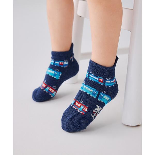 『タイムセール実施中』※このアイテムは返品・交換対象外商品です。ZOZO問い合わせ番号:86727160ショップ:Combi mini，コンビミニブランド:combimini，コンビミニ商品名:ぬげにくいショートソックス（電車）カテゴリ:レ...