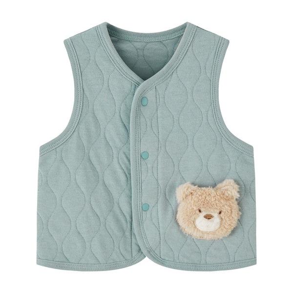 『タイムセール実施中』ZOZO問い合わせ番号:86727174ショップ:Combi mini，コンビミニブランド:combimini，コンビミニ商品名:あったかひょうたんキルトベスト（くま）カテゴリ:トップス>ベストブランド品番:44...