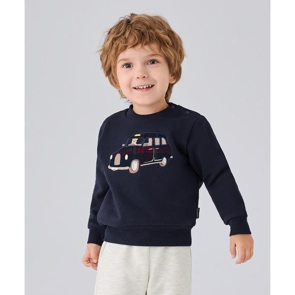 『タイムセール実施中』ZOZO問い合わせ番号:86727186ショップ:Combi mini，コンビミニブランド:combimini，コンビミニ商品名:裏毛長袖トレーナー（車）カテゴリ:トップス>スウェットブランド品番:548105素...