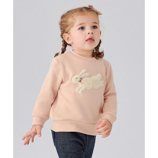 『タイムセール実施中』ZOZO問い合わせ番号:86727190ショップ:Combi mini，コンビミニブランド:combimini，コンビミニ商品名:裏毛長袖トレーナー（うさぎ）カテゴリ:トップス>スウェットブランド品番:54810...