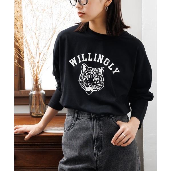 『タイムセール実施中』ZOZO問い合わせ番号:86727457ショップ:mili an deni，ミリアンデニブランド:mili an deni，ミリアンデニ商品名:カレッジプリントロンTカテゴリ:トップス>Tシャツ/カットソーブラン...