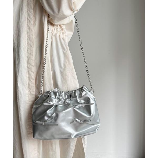 『タイムセール実施中』ZOZO問い合わせ番号:86727845ショップ:COMMON WARE，コモンウェアブランド:AT CREATION，アットクリエイション商品名:EM:AT CREATION リールリボンチェーンショルダーカテゴリ:...