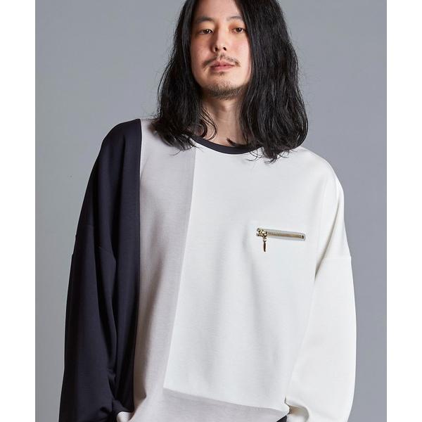 『タイムセール実施中』ZOZO問い合わせ番号:86728681ショップ:NO ID.，ノーアイディーブランド:NO ID.，ノーアイディ商品名:【NO ID.】Changing Zip Crew-Neck Pullover / チェンジング...