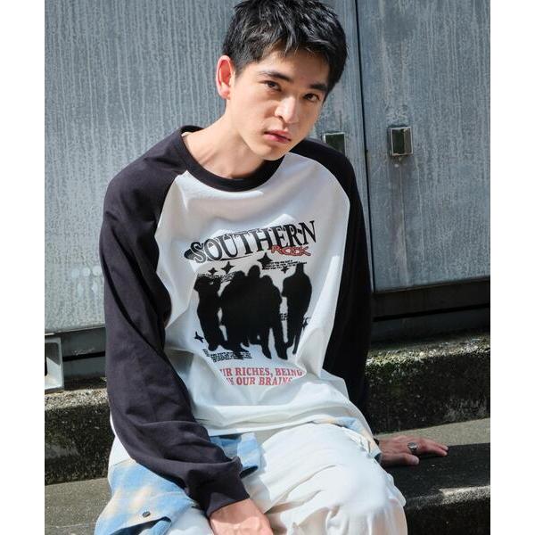 『タイムセール実施中』ZOZO問い合わせ番号:86728976ショップ:WEGO，ウィゴーブランド:WEGO，ウィゴー商品名:WEGO/ラグラングラフィックBIG Tカテゴリ:トップス>Tシャツ/カットソーブランド品番:WE24AU0...