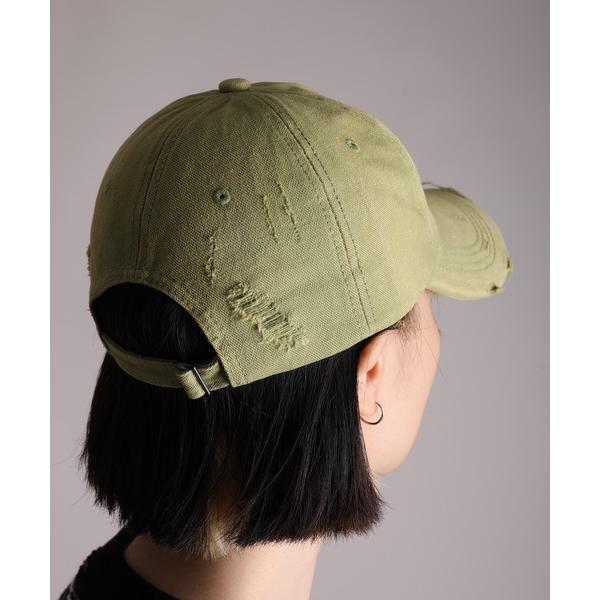 『セール実施中』ZOZO問い合わせ番号:86761002ショップ:aimoha，アイモハブランド:GENXDER，ノンジェンダー商品名:【GENXDER】ウォッシュダメージキャップカテゴリ:帽子>キャップブランド品番:tetlz665...