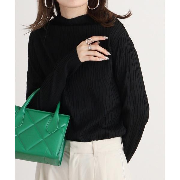 『タイムセール実施中』ZOZO問い合わせ番号:86765138ショップ:FUNALIVE，ファンアライブブランド:mitis，ミティス，FUNALIVE，ファンアライブ商品名:mitis ウェーブジャガード プチハイネックロンTカテゴリ:ト...