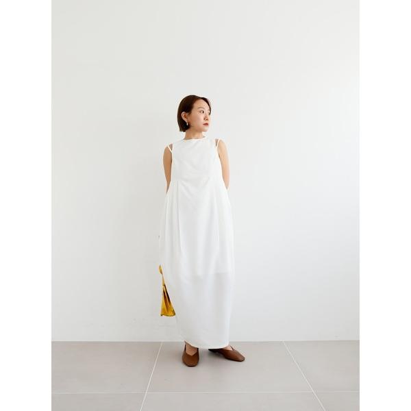 ZOZO問い合わせ番号:86767453ショップ:Katrin TOKYO，カトリーントーキョーブランド:Katrin TOKYO，カトリーントーキョー商品名:sleeveless cocoon onepieceカテゴリ:トップス>T...