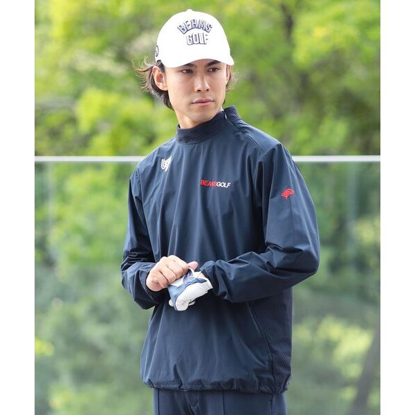 『セール実施中』ZOZO問い合わせ番号:86798689ショップ:BEAMS GOLF，ビームスゴルフブランド:BEAMS GOLF，ビームスゴルフ商品名:【UVカット/伸縮性】ORANGE LABEL /  USロゴ ショルダージップ ス...