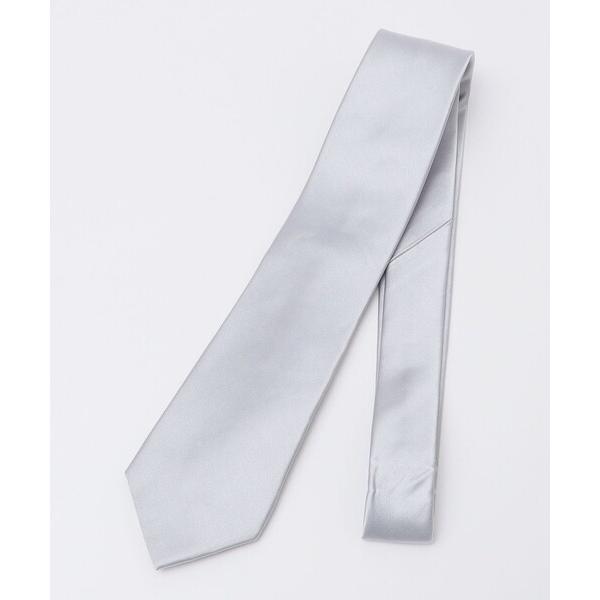 ZOZO問い合わせ番号:86798888ショップ:SHIPS，シップスブランド:SHIPS Colors，シップス カラーズ商品名:SHIPS Colors:シルバー サテン ソリッド タイ 2◇カテゴリ:フォーマルスーツ/小物&gt;ネク...