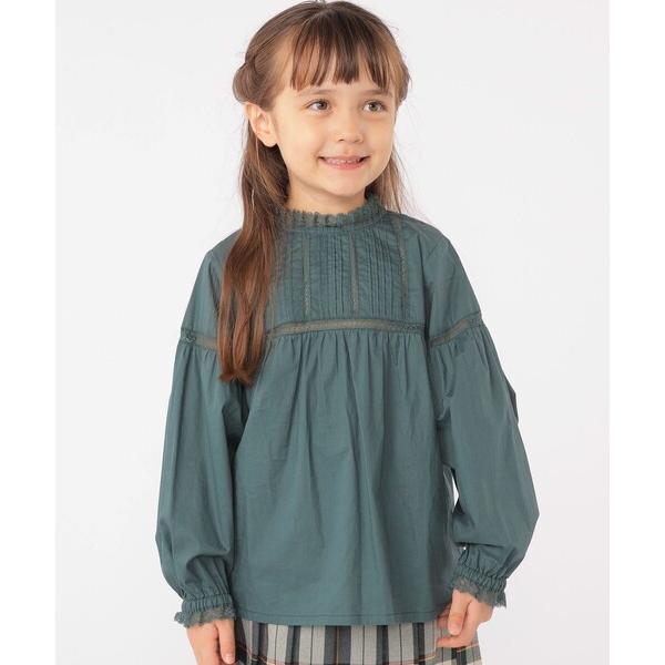 『タイムセール実施中』ZOZO問い合わせ番号:86798893ショップ:SHIPS KIDS，シップス キッズブランド:SHIPS，シップス商品名:SHIPS KIDS:100〜130cm / レース ピンタック 長袖 ブラウスカテゴリ:ト...