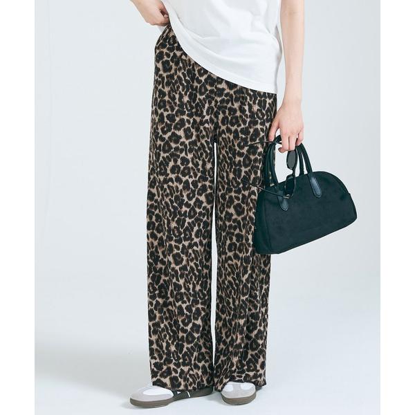 『セール実施中』ZOZO問い合わせ番号:86800308ショップ:coca，コカブランド:coca（coca），コカ商品名:【WEB限定セール】リブワイドパンツ アニマル ストライプカテゴリ:パンツ>その他パンツブランド品番:46-2...