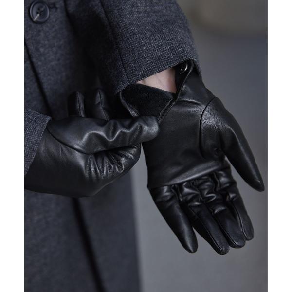 ZOZO問い合わせ番号:86801067ショップ:EMMA CLOTHES，エマ クローズブランド:CLEL，クレイル商品名:【CLEL】Lamb Leather Gloves/ラムレザーグローブカテゴリ:ファッション雑貨>手袋ブラン...