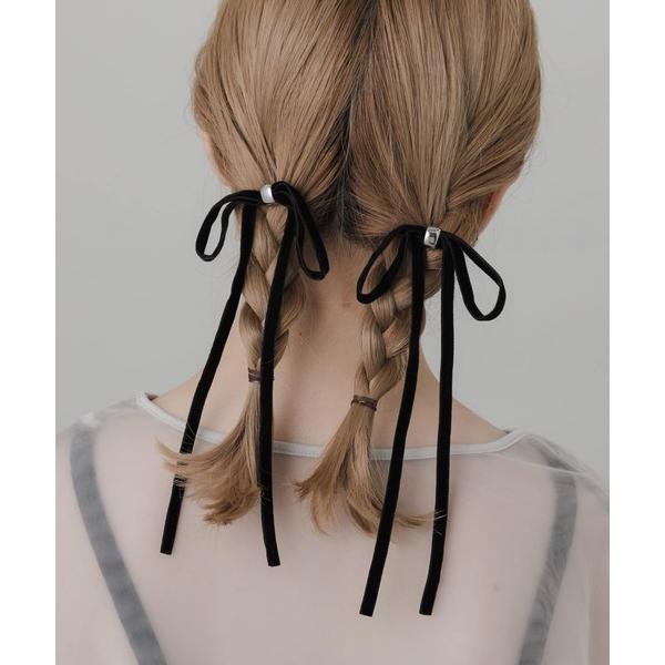 『タイムセール実施中』ZOZO問い合わせ番号:86801127ショップ:URBAN RESEARCH，アーバンリサーチブランド:SMELLY，スメリー商品名:『WEB/一部店舗限定』ベロアリボン2セットヘアカフカテゴリ:ヘアアクセサリー&g...